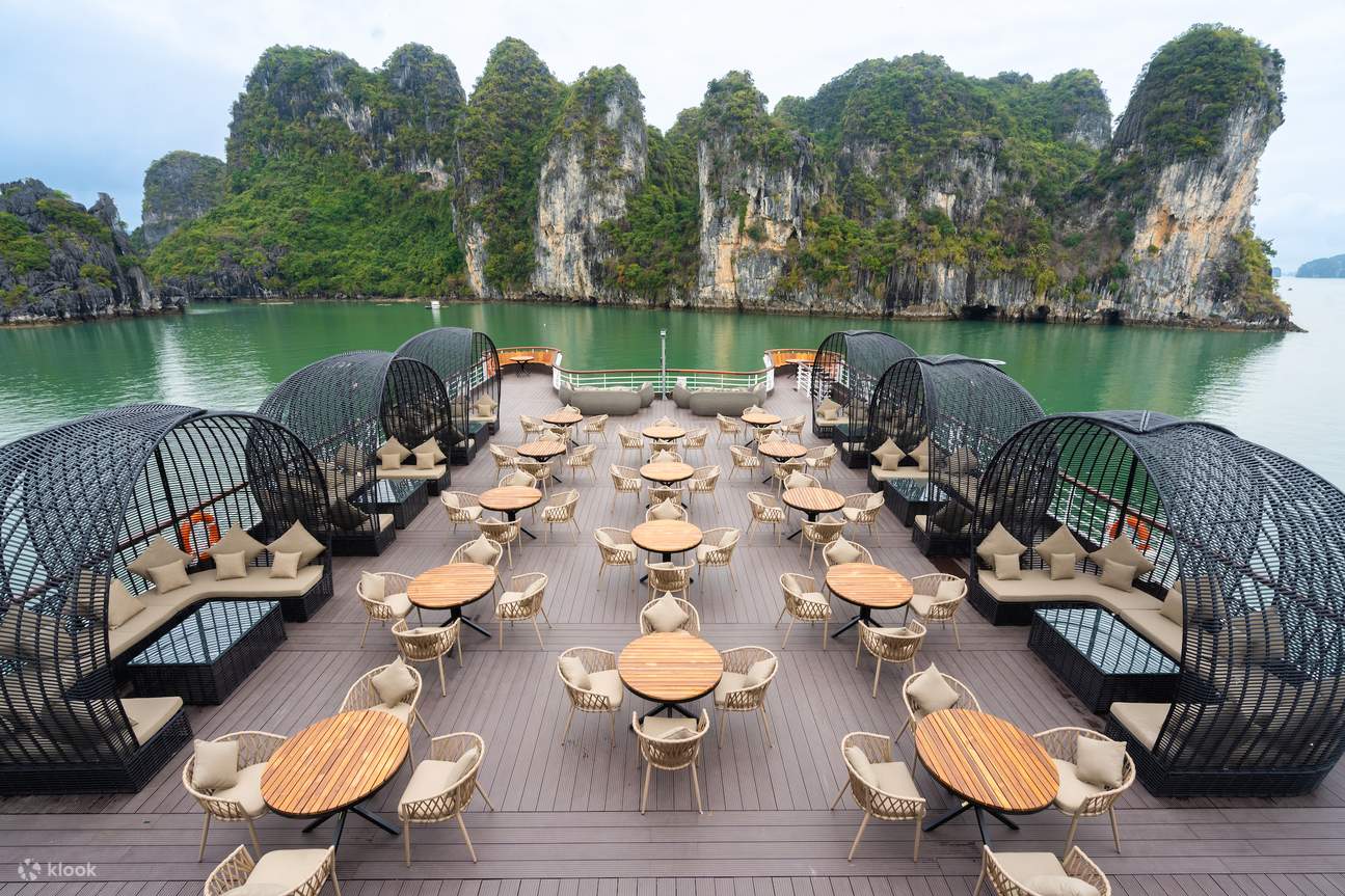 Luxury Cruise Tour on Halong Bay by Ambassador Cruise - Klook